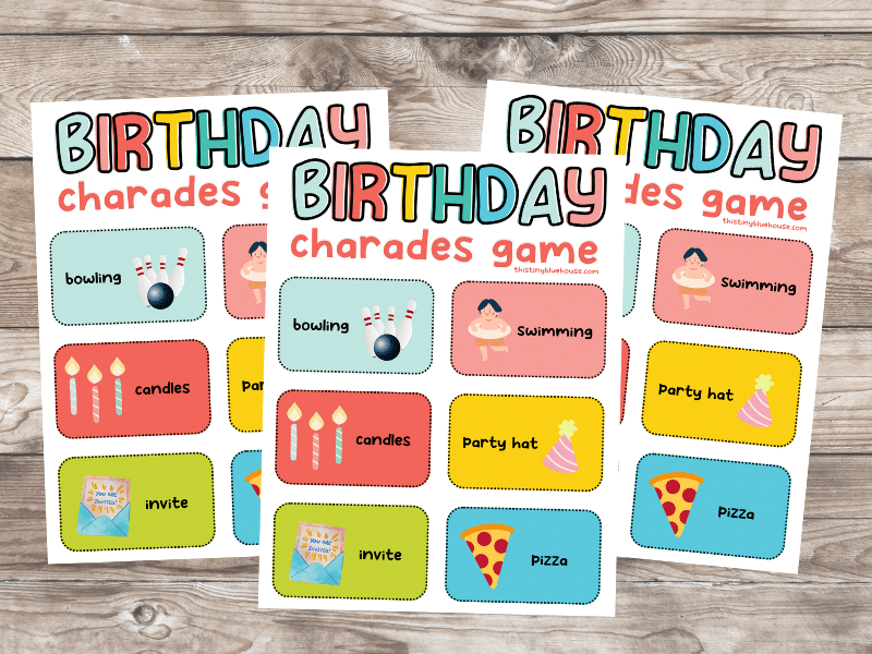 10+ Indoor Birthday Party Games Kids Will Love - This Tiny Blue House