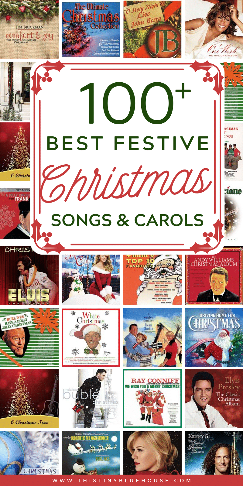 100+ Best Festive Christmas Songs & Carols - This Tiny Blue House