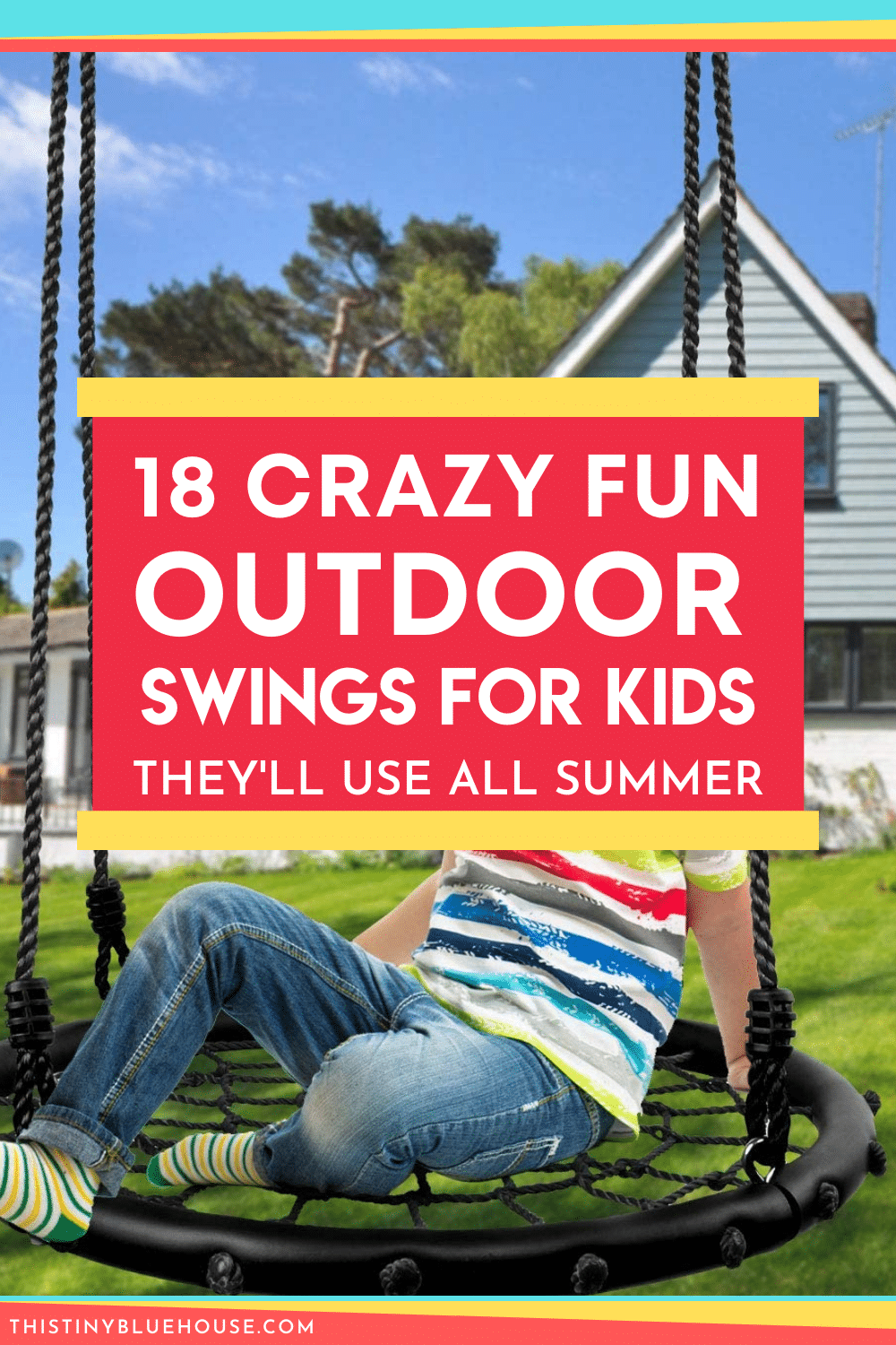 18 Insanely Fun Outdoor Swings For Kids They'll Really Love Playing ...