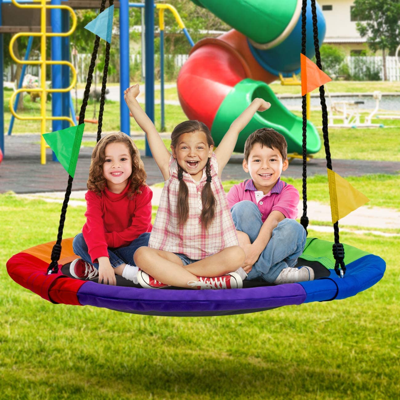 18 Insanely Fun Outdoor Swings For Kids They'll Really Love Playing ...