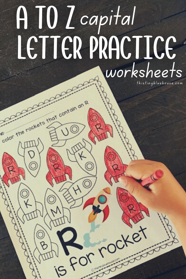 Letter Recognition Worksheets (26 page free printable PDF bundle ...