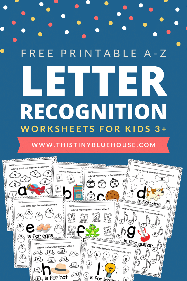 A-Z alphabet worksheet printables (26 adorable lower case letter ...