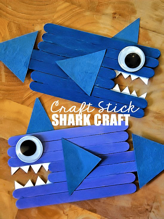 25+ Shark Crafts For Kids - This Tiny Blue House