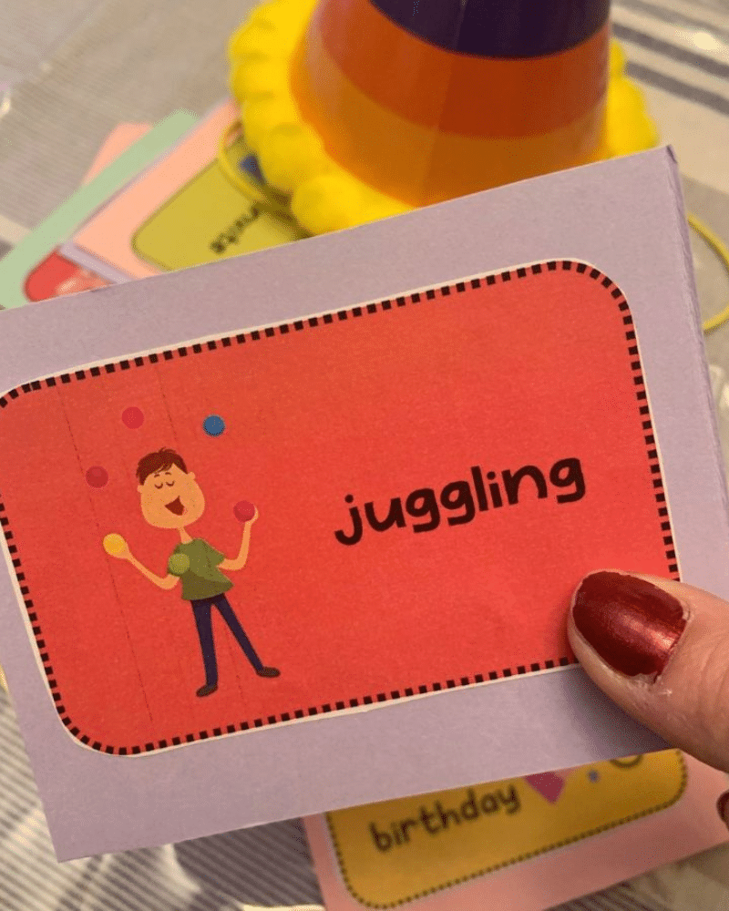 Birthday Charades Game For Kids - This Tiny Blue House