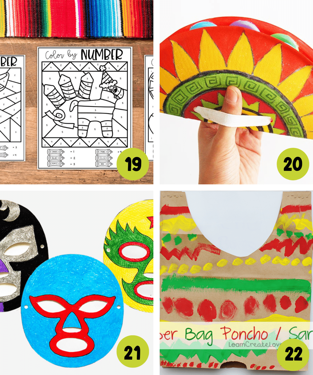 25+ Cinco de Mayo Crafts for Preschoolers - This Tiny Blue House