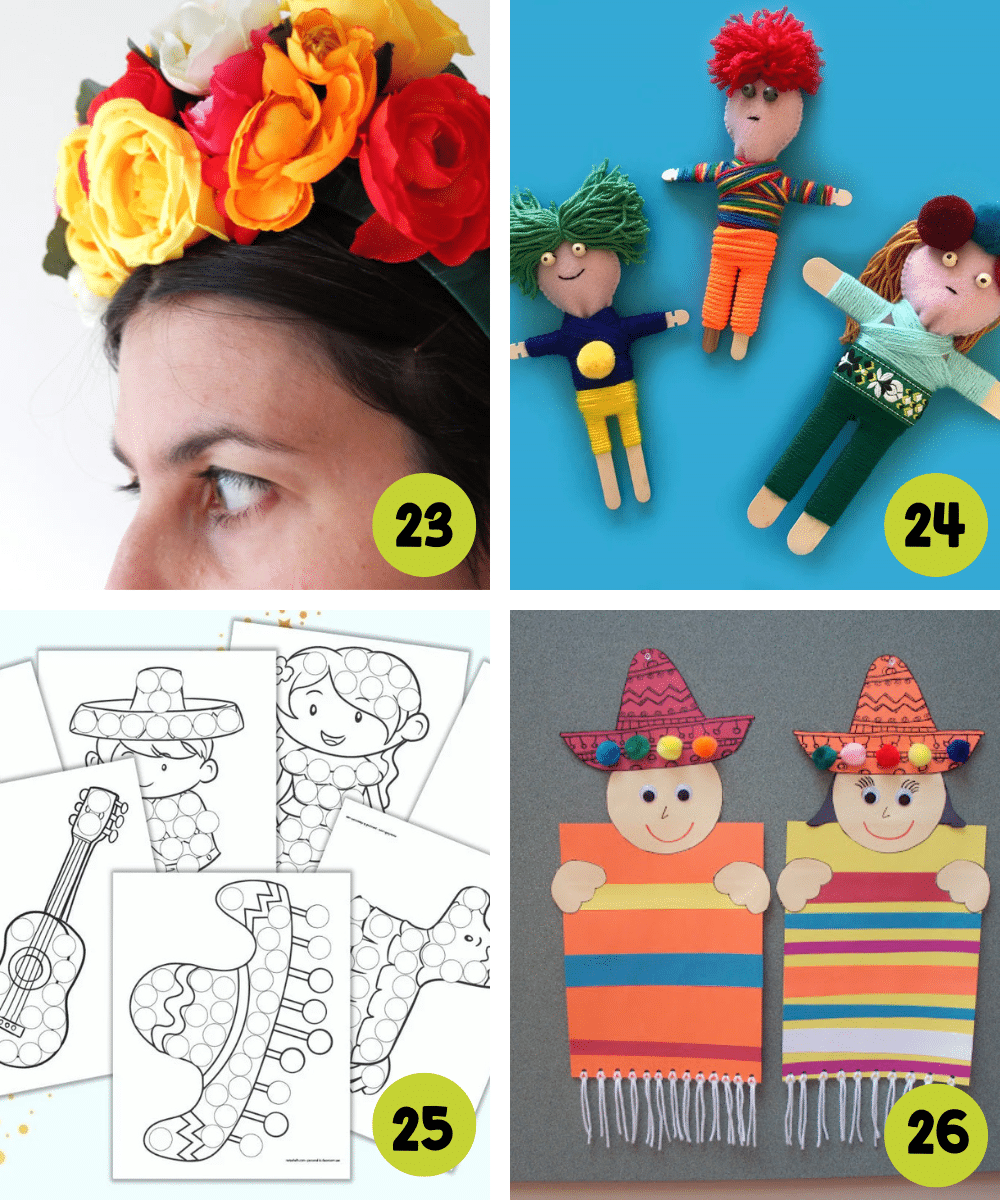 25+ Cinco de Mayo Crafts for Preschoolers - This Tiny Blue House