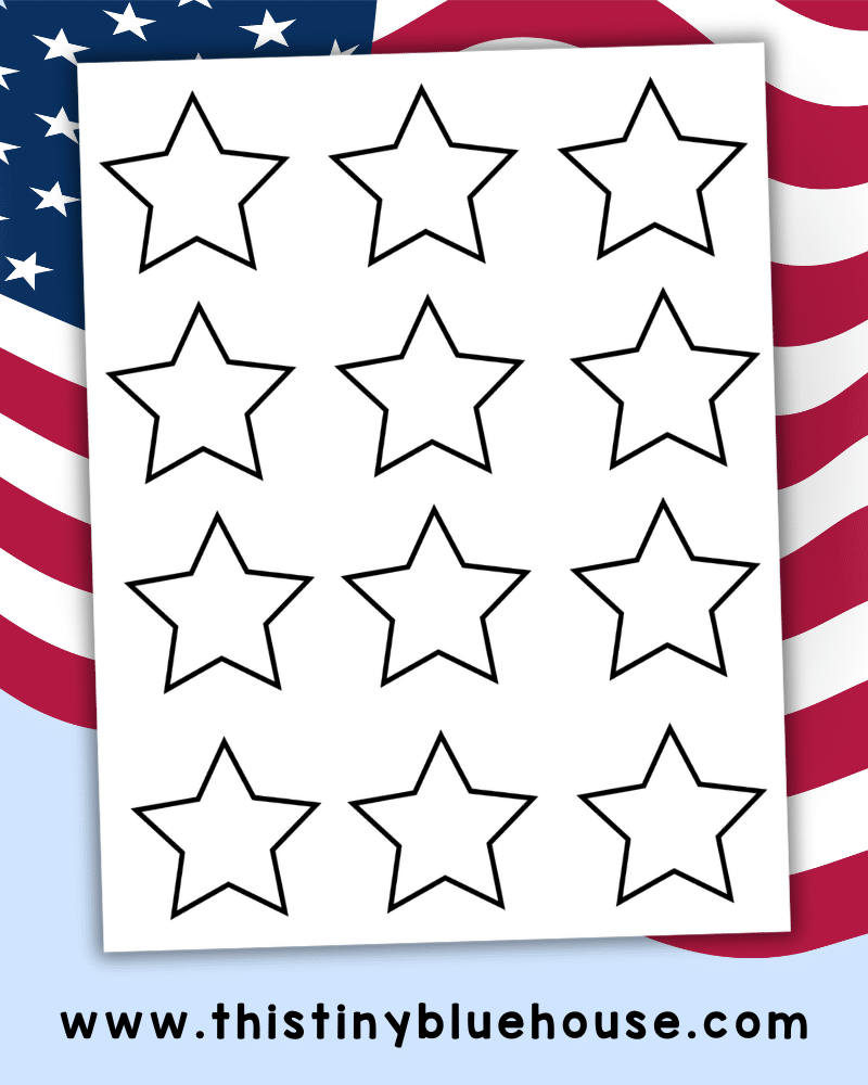 Patriotic Paper Plate Wreath Craft - This Tiny Blue House