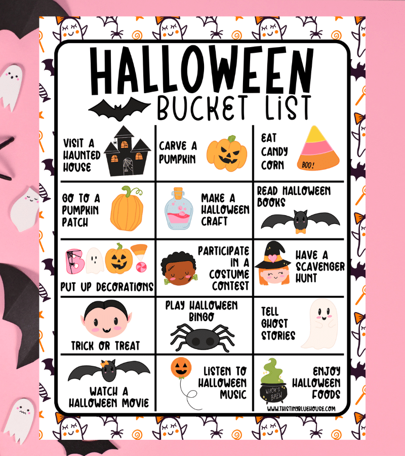 20+ Non Scary Halloween Activities For Kids - This Tiny Blue House