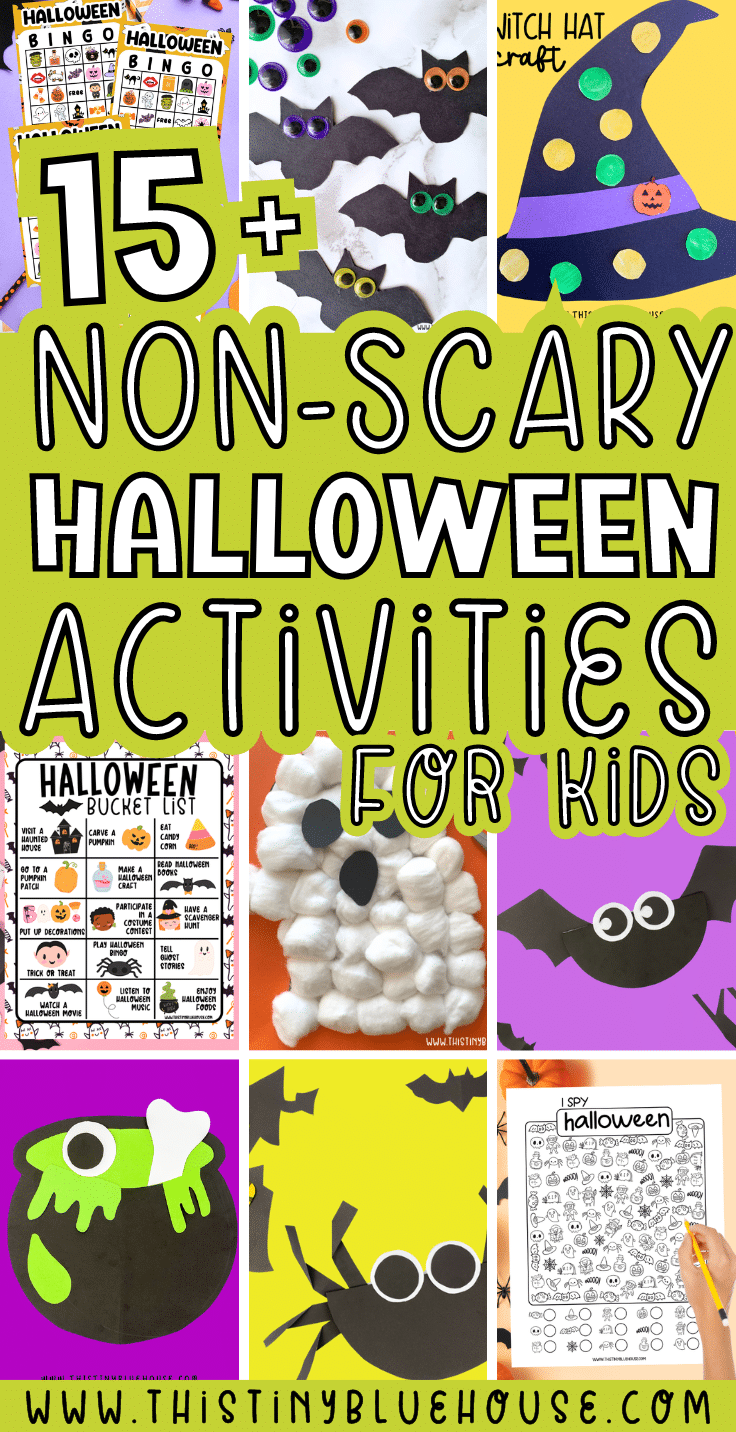 15+ Easy Non Scary Halloween Activities For Kids - This Tiny Blue House