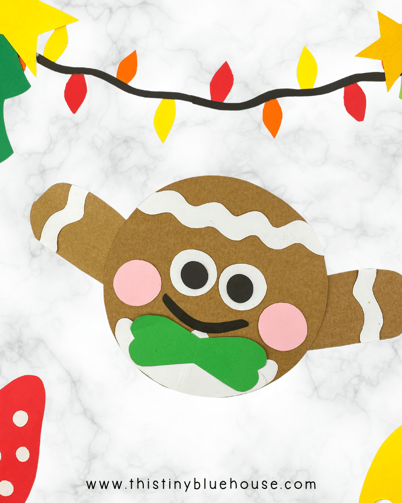 Printable Gingerbread Man Craft - This Tiny Blue House