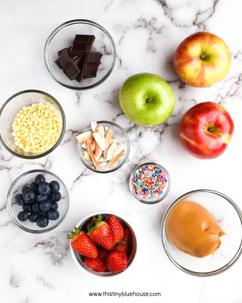 Apple Donut Snacks - This Tiny Blue House