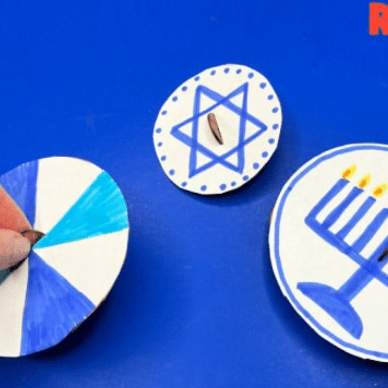 15+ Hanukkah Crafts and Activities For Kids - This Tiny Blue House