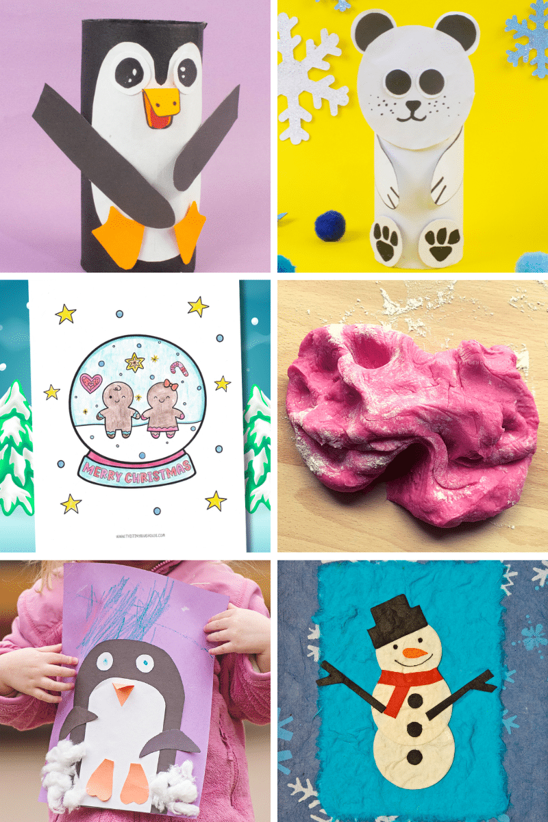 Printable Snowman Craft For Kids - This Tiny Blue House