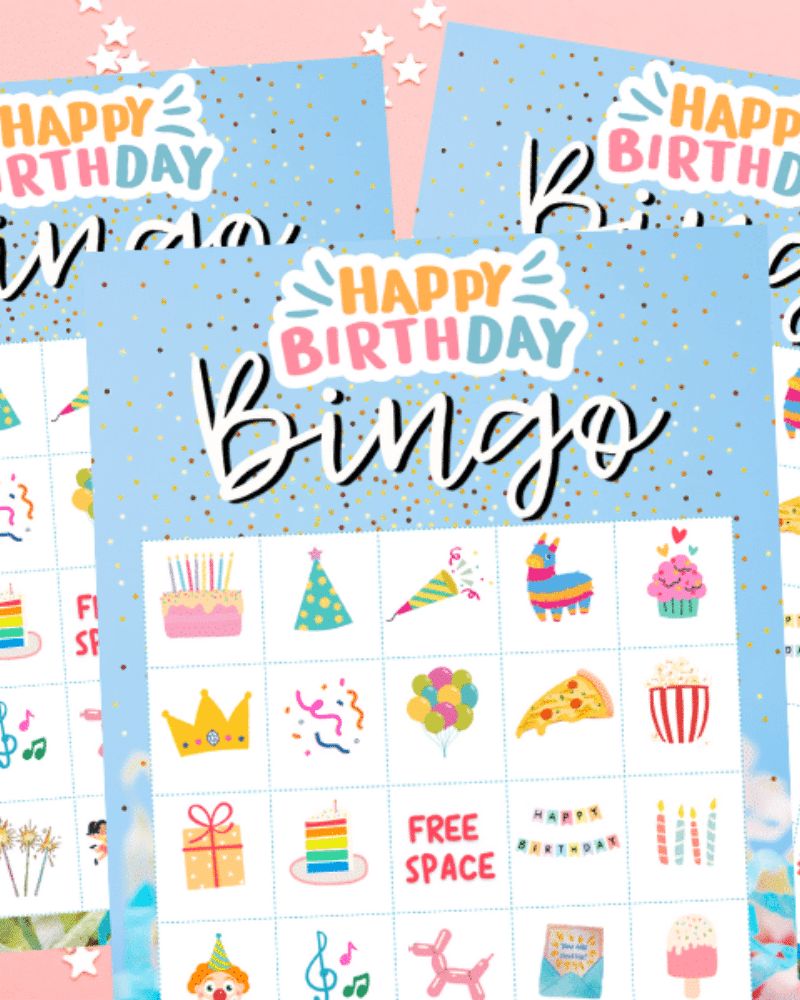 15+ Printable Birthday Activities For Kids - This Tiny Blue House