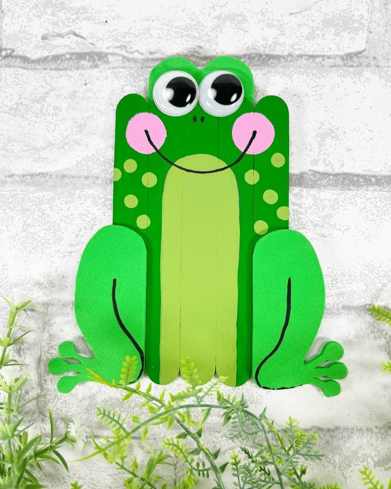 21+ Popsicle Stick Animal Crafts - This Tiny Blue House