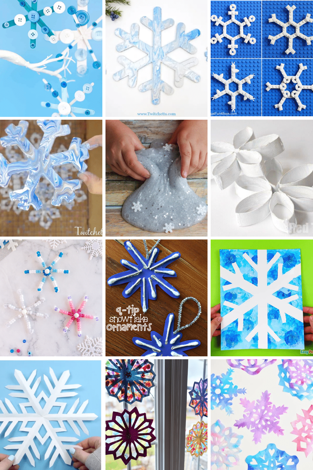 20+ Snowflake Crafts For Kids - This Tiny Blue House