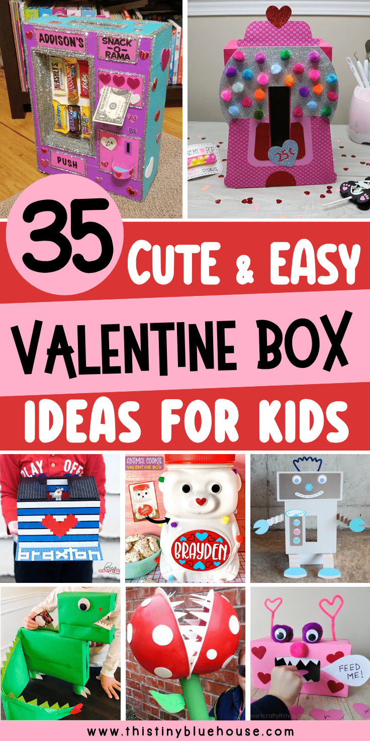 35+ Valentine Box Ideas For Kids - This Tiny Blue House