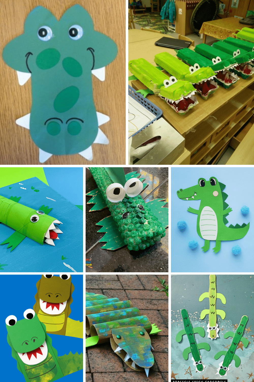 12+ Crocodile Crafts For Kids - This Tiny Blue House