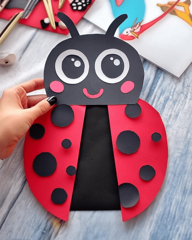 18+ Ladybug Crafts For Kids - This Tiny Blue House