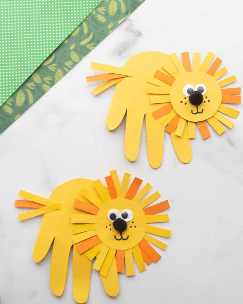15+ Lion Crafts For Kids - This Tiny Blue House