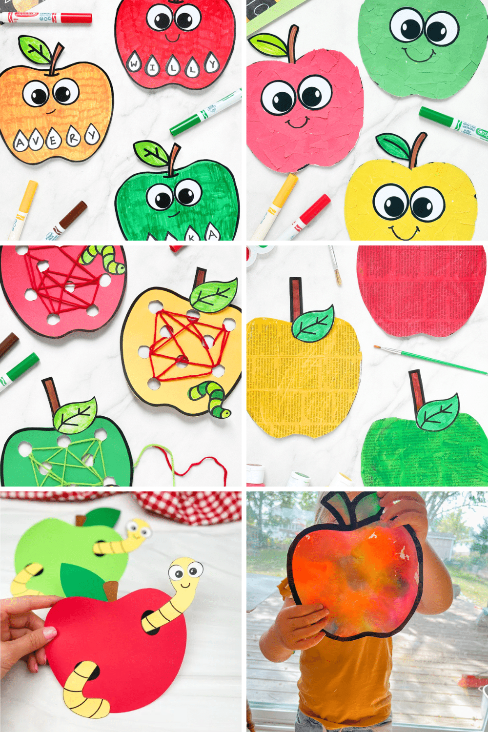 15+ Apple Crafts For Kids - This Tiny Blue House