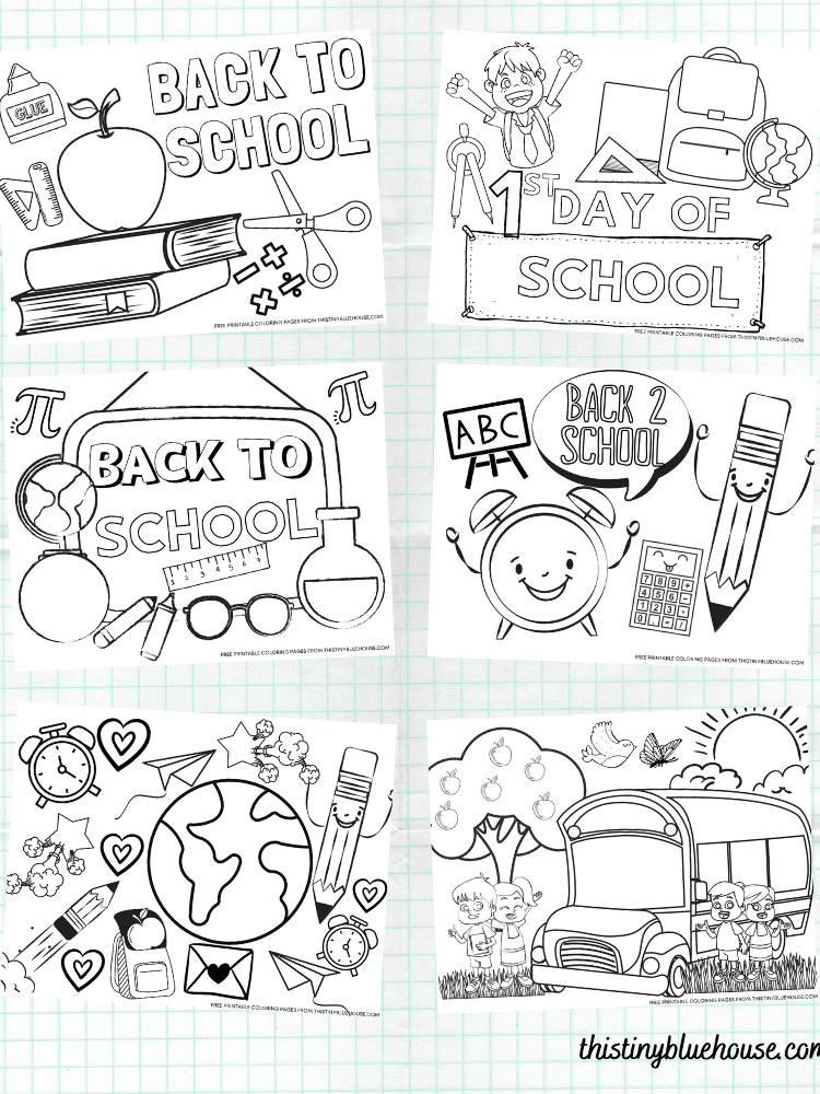 15+ Back to School Crafts and Activities For Kids - This Tiny Blue House