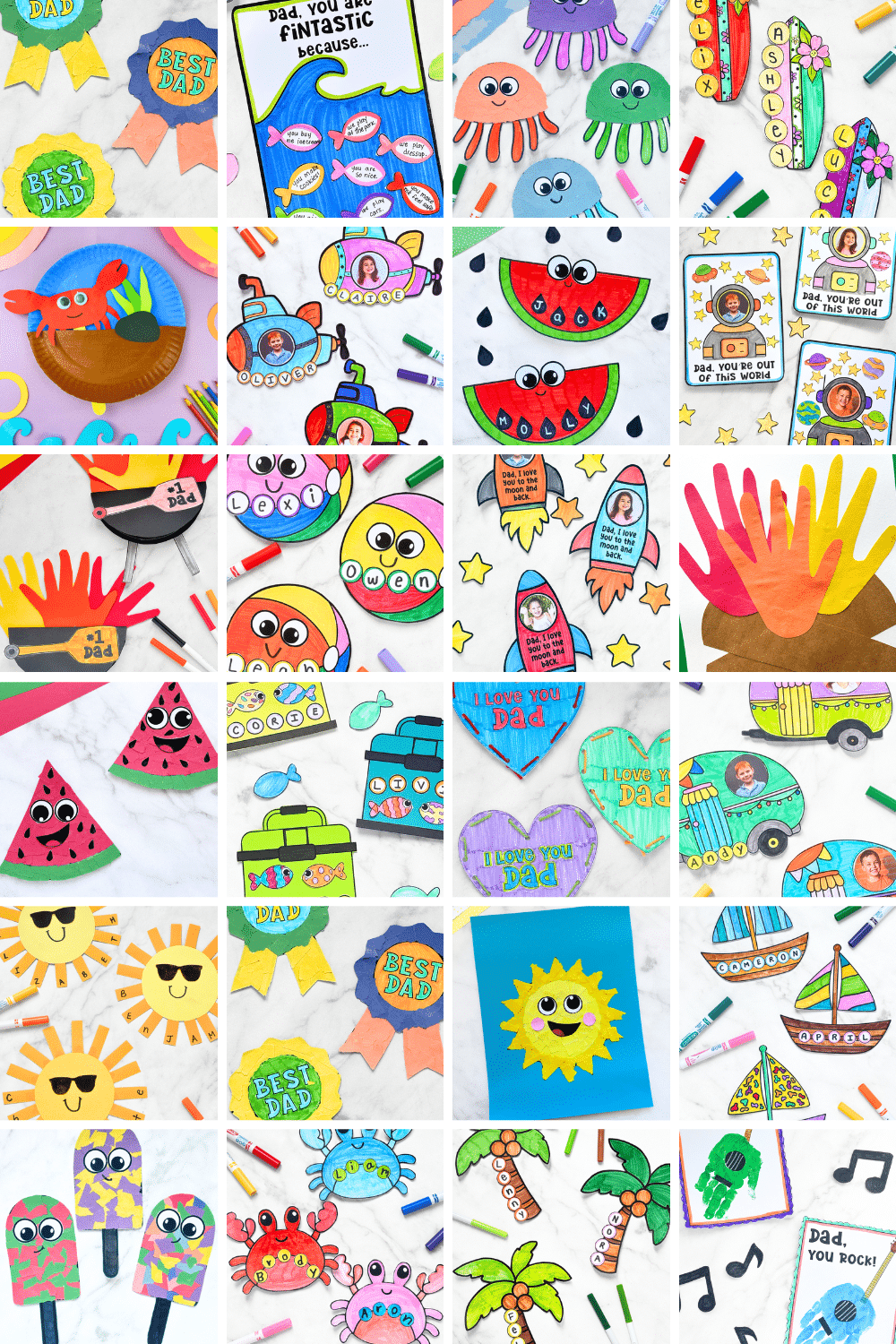 45+ June Crafts and Activities For Kids - This Tiny Blue House