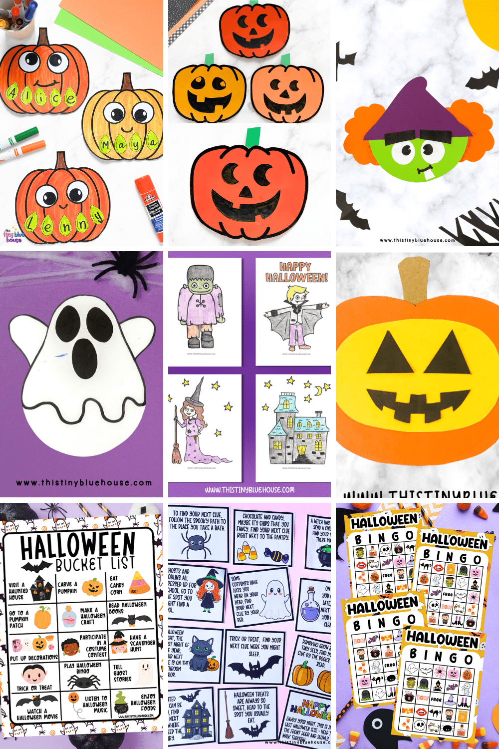 Cauldron Name Craft - This Tiny Blue House