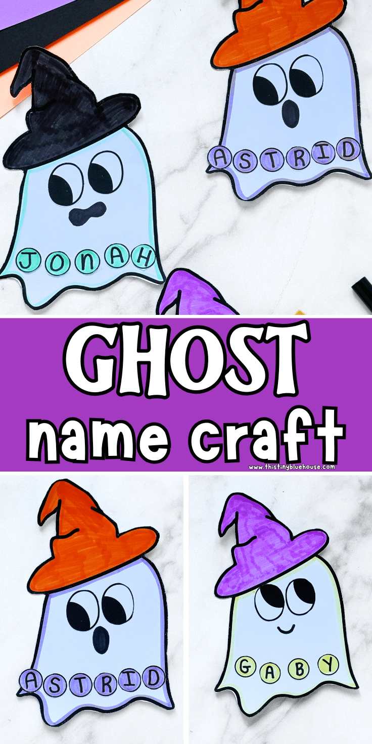 Ghost Name Craft - This Tiny Blue House