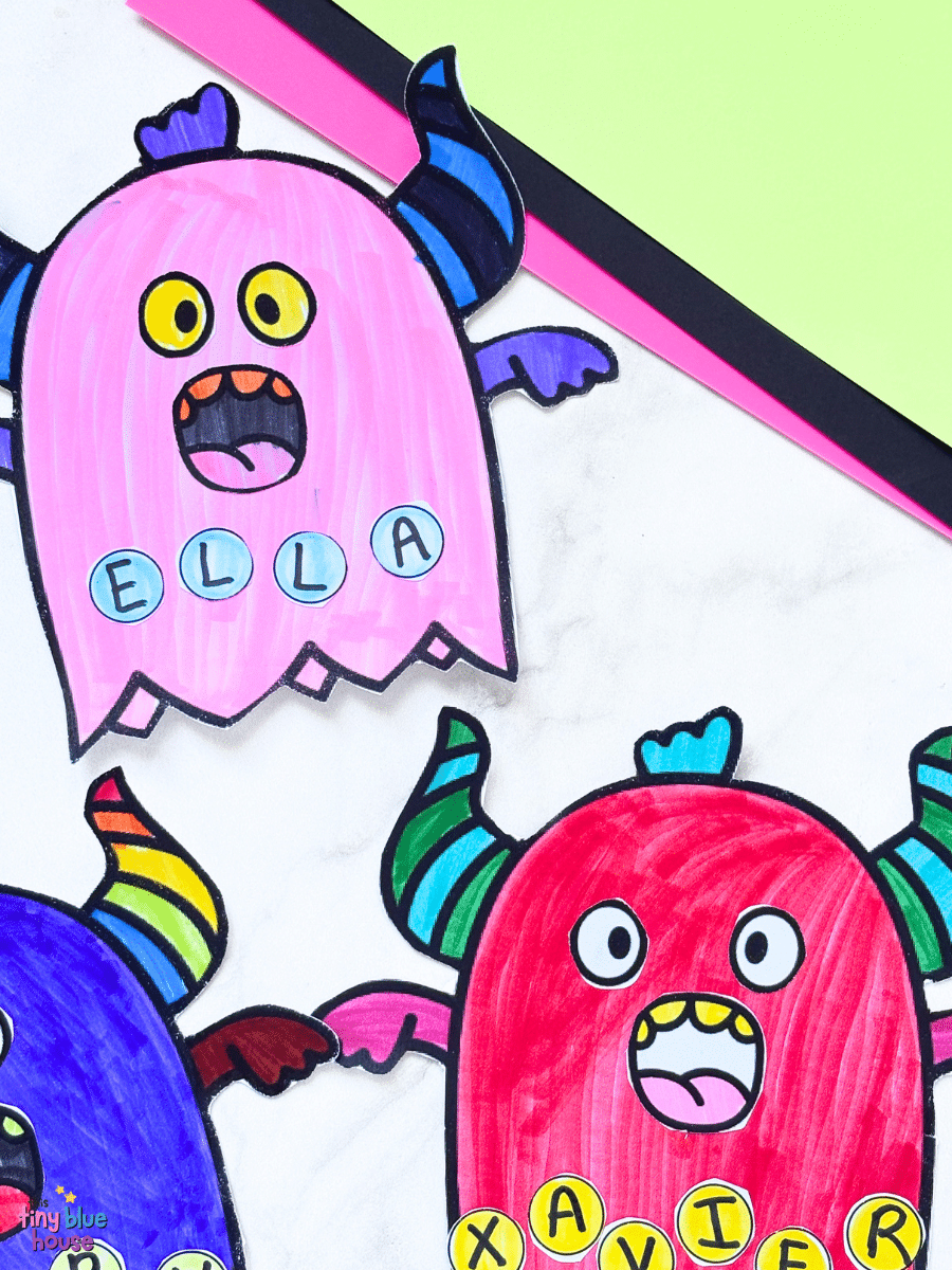 Monster Name Craft - This Tiny Blue House