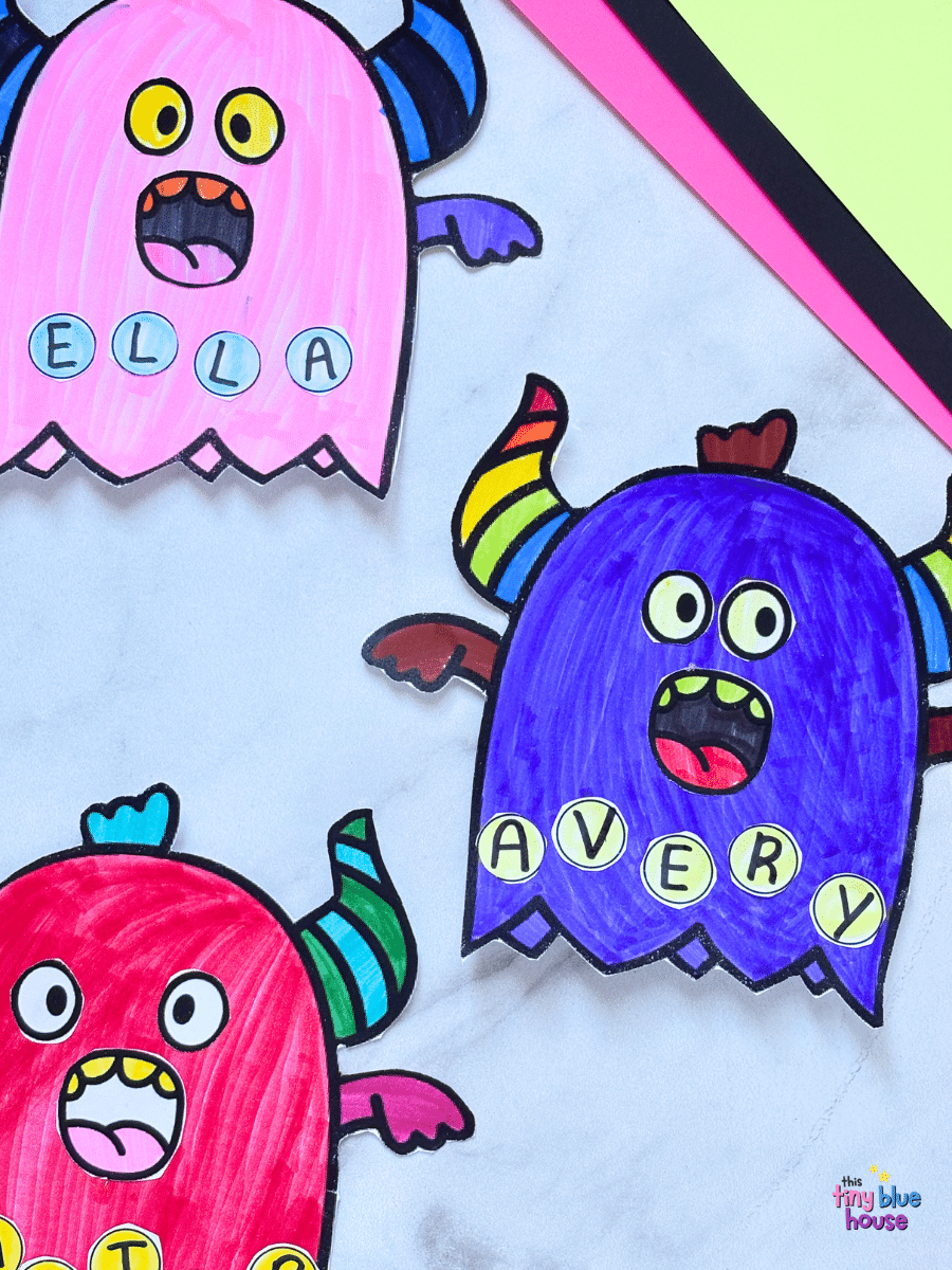 Monster Name Craft - This Tiny Blue House