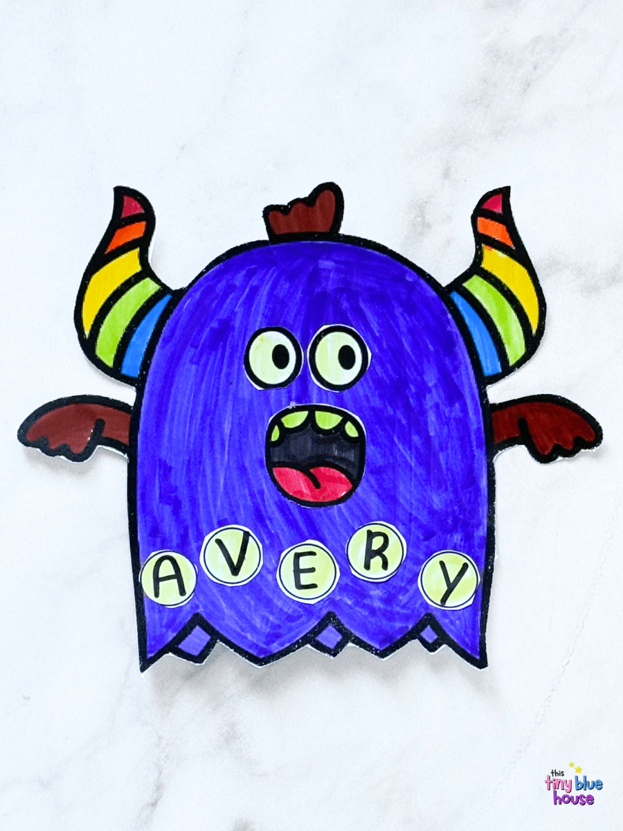 Monster Name Craft - This Tiny Blue House