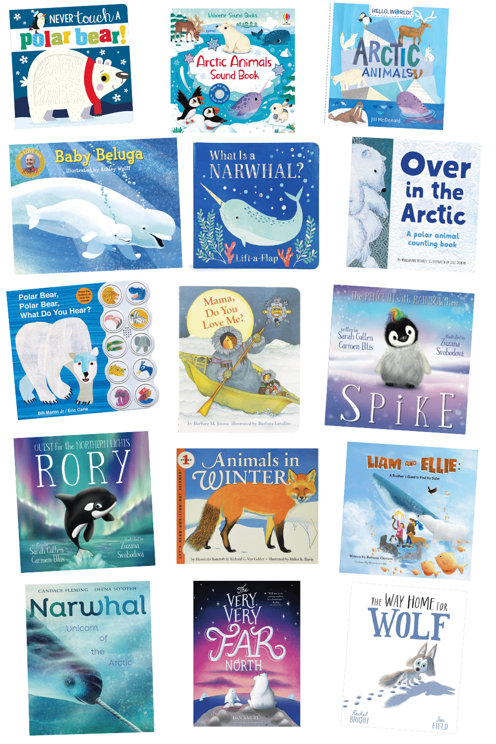 15+ Arctic Animal Books Kids Love - This Tiny Blue House