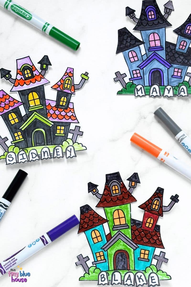 75+ Seasonal And Holiday Name Crafts for Kids (Free Printables) - This ...