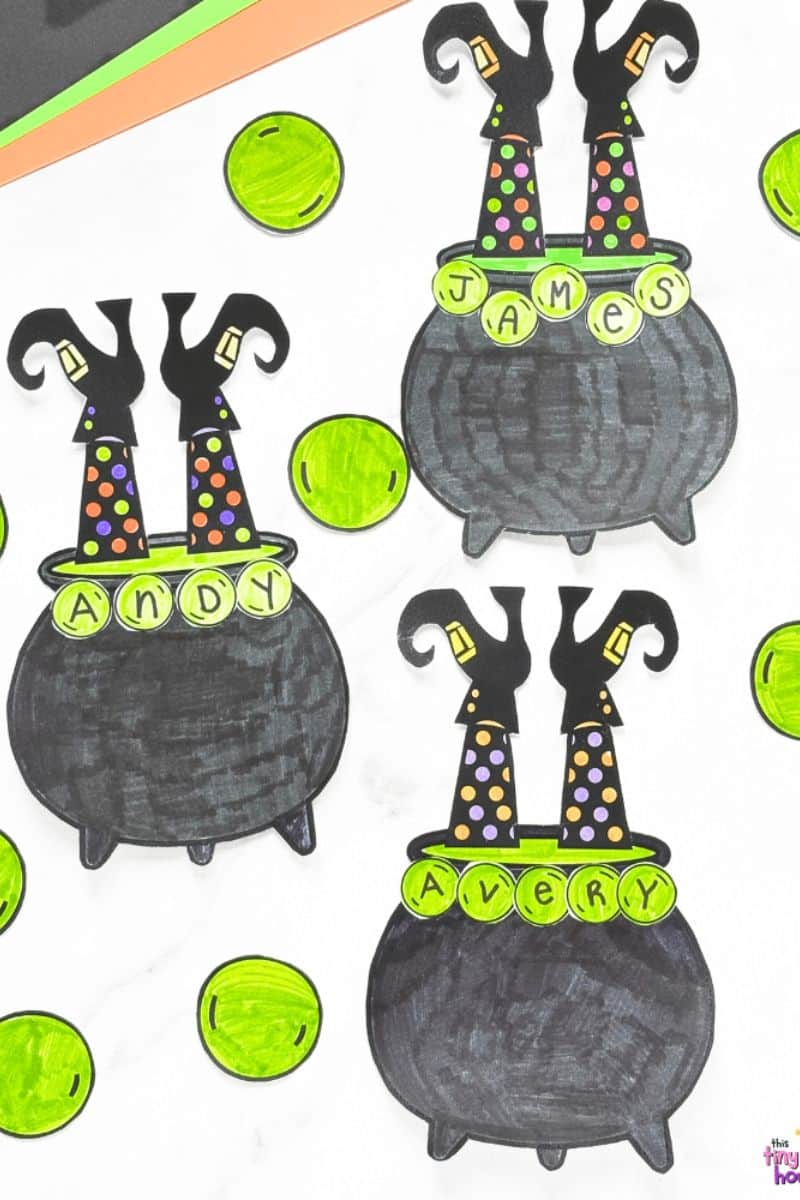 75+ Seasonal And Holiday Name Crafts for Kids (Free Printables) - This ...