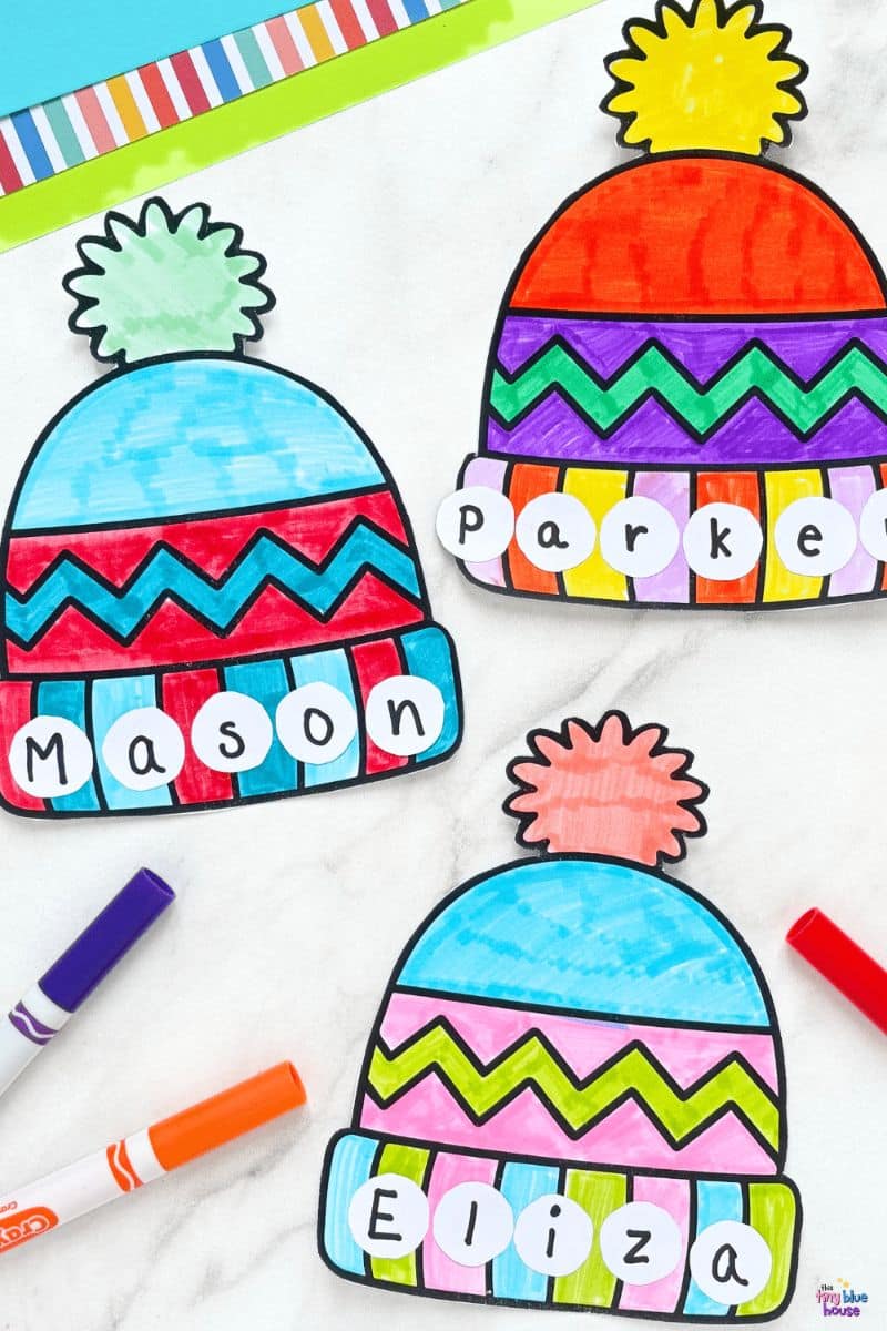 75+ Seasonal And Holiday Name Crafts for Kids (Free Printables) - This ...