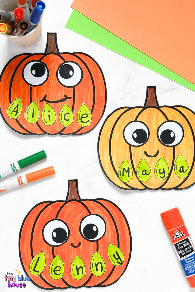 75+ Seasonal And Holiday Name Crafts for Kids (Free Printables) - This ...