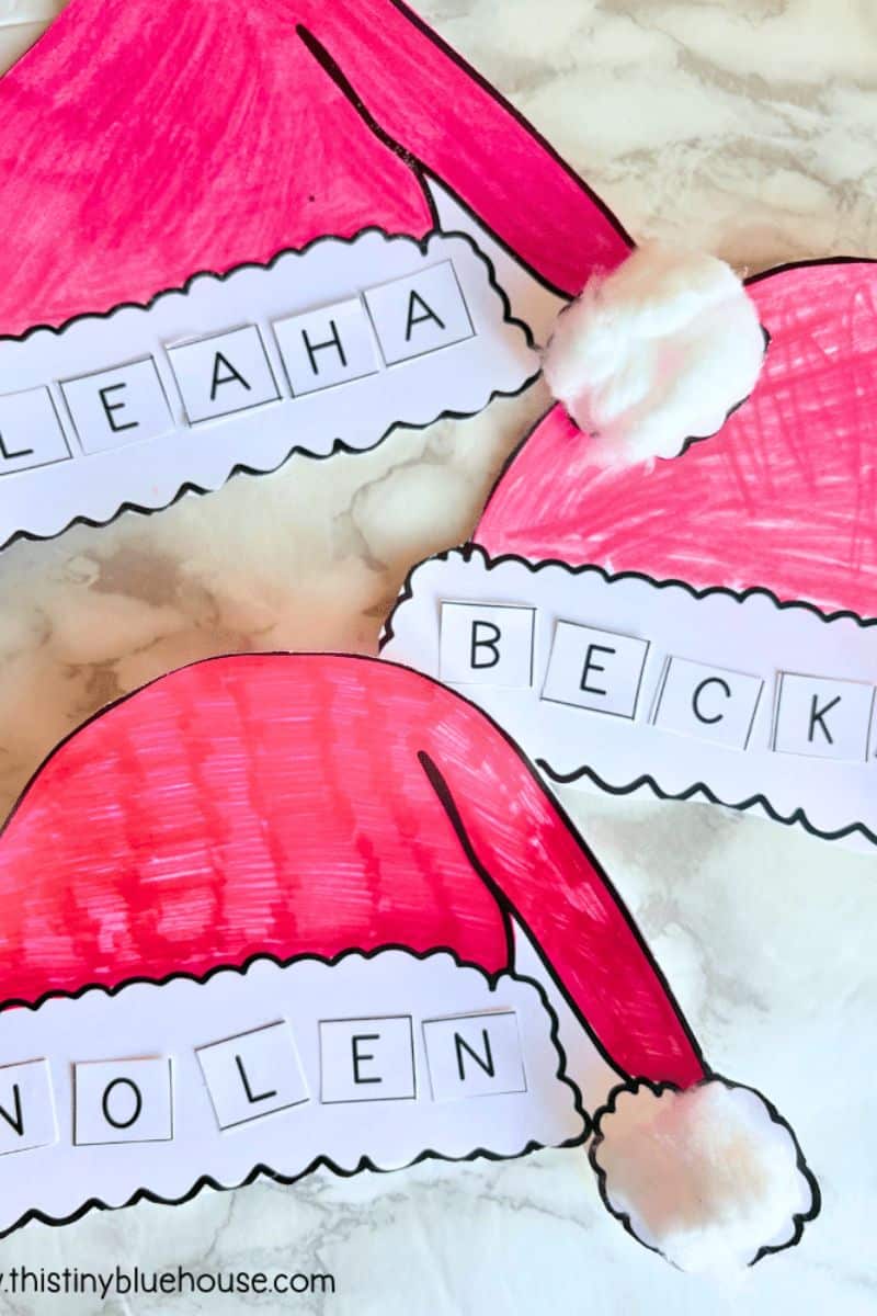 75+ Seasonal And Holiday Name Crafts for Kids (Free Printables) - This ...