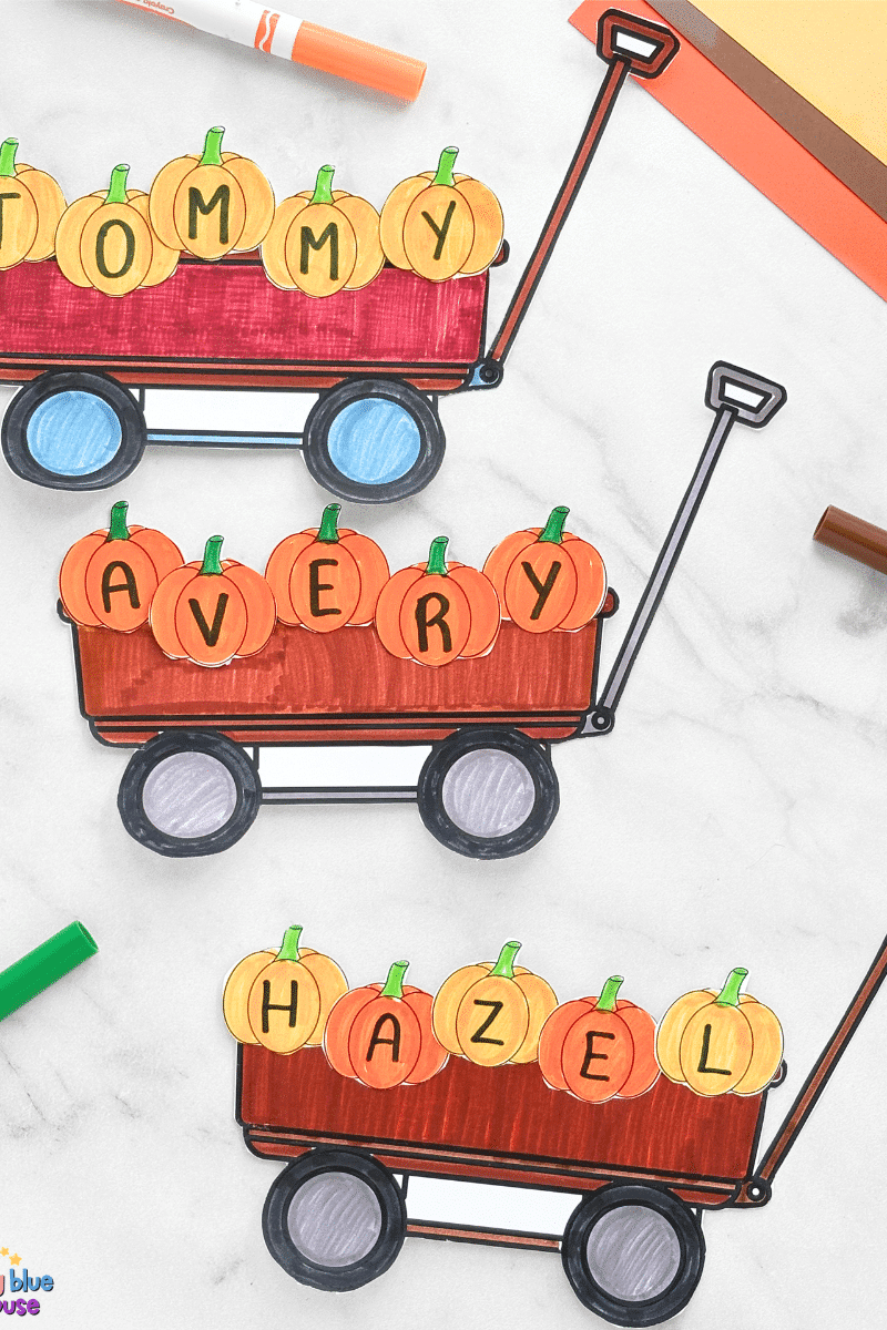 75+ Seasonal And Holiday Name Crafts for Kids (Free Printables) - This ...