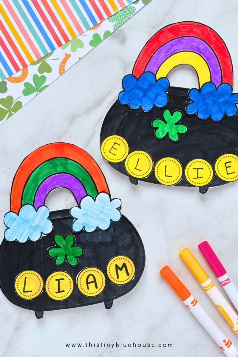 75+ Seasonal And Holiday Name Crafts for Kids (Free Printables) - This ...