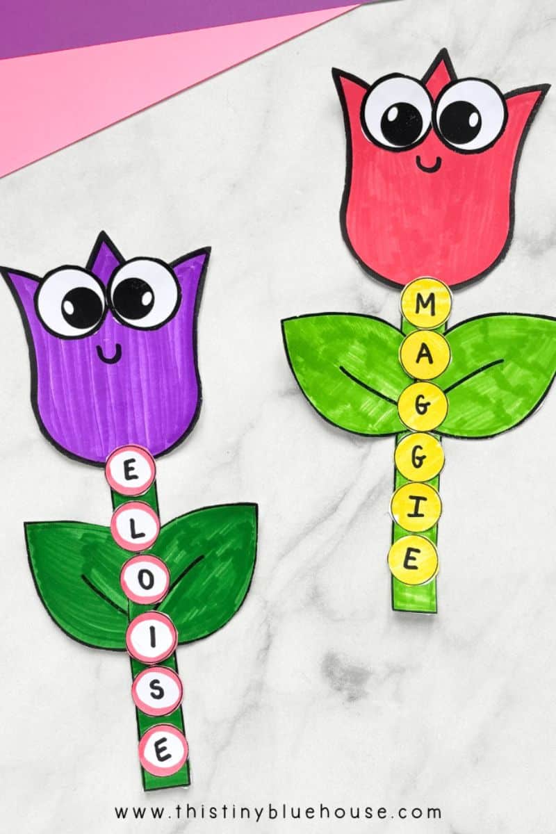 75+ Seasonal And Holiday Name Crafts for Kids (Free Printables) - This ...
