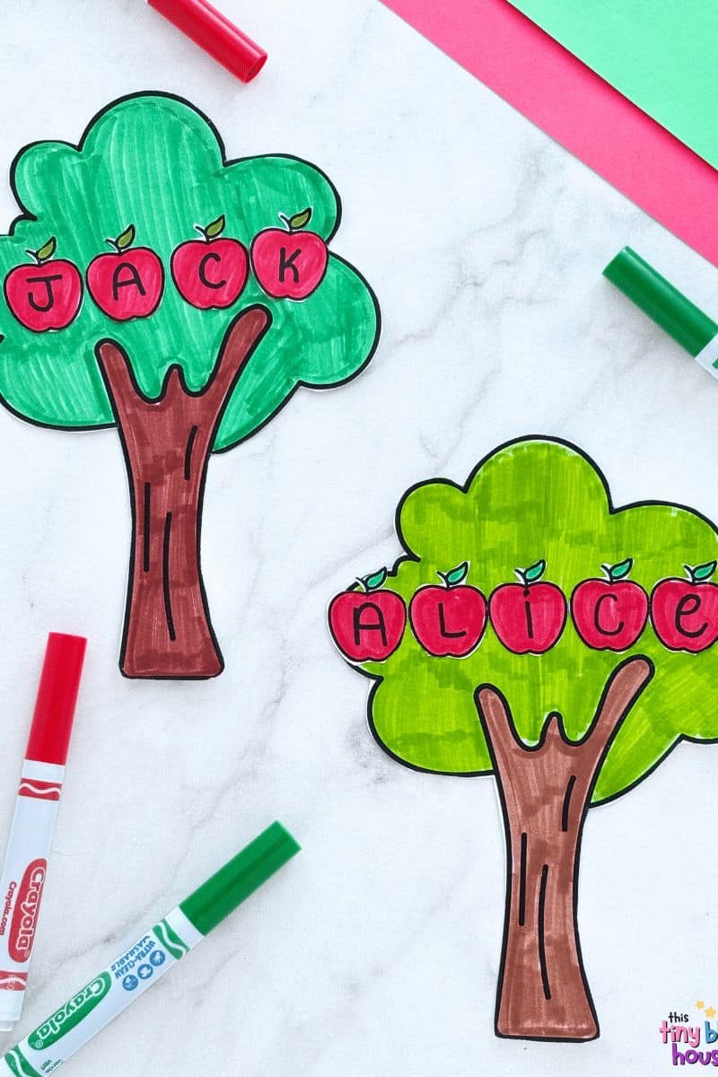 75+ Seasonal And Holiday Name Crafts for Kids (Free Printables) - This ...
