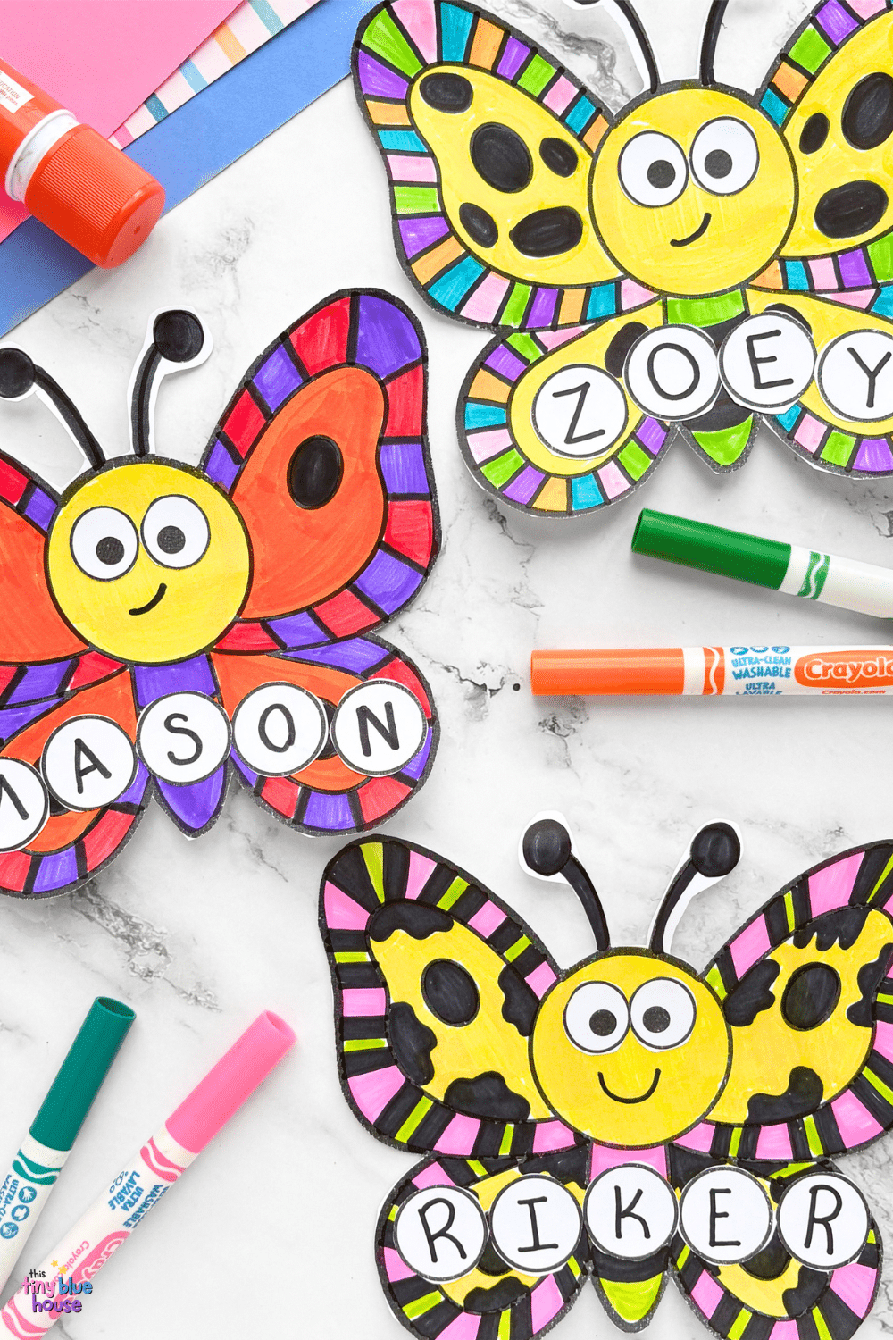 75+ Seasonal And Holiday Name Crafts for Kids (Free Printables) - This ...