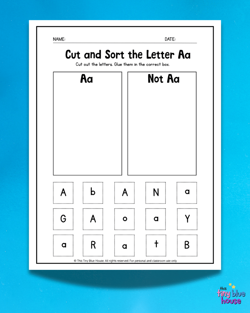 Letter A Worksheets for Preschool (Free Printables for Tracing ...