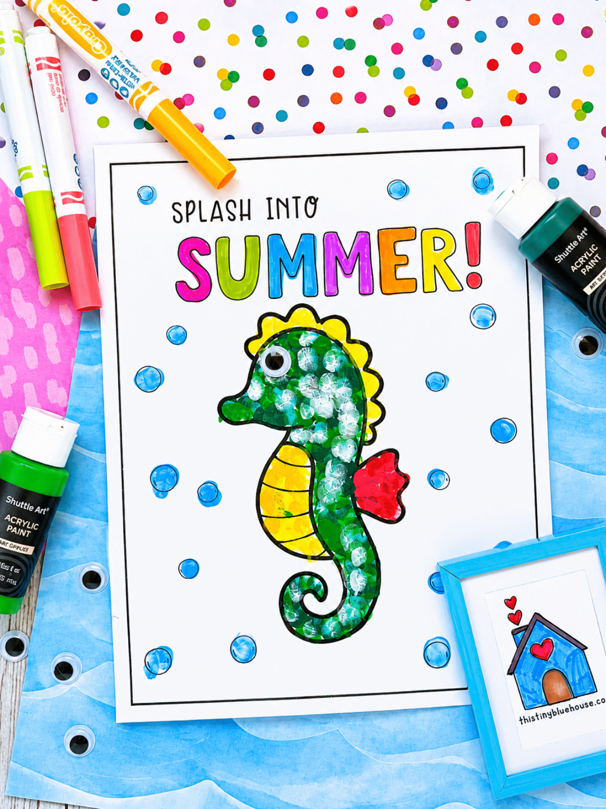 Ultimate Ocean Crafts And Activities Bundle For Kids - This Tiny Blue House